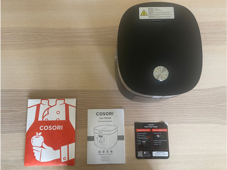 Cosori Slow Cooker - többfunkciós rizsfőző teszt - Teszt Plussz Magazin